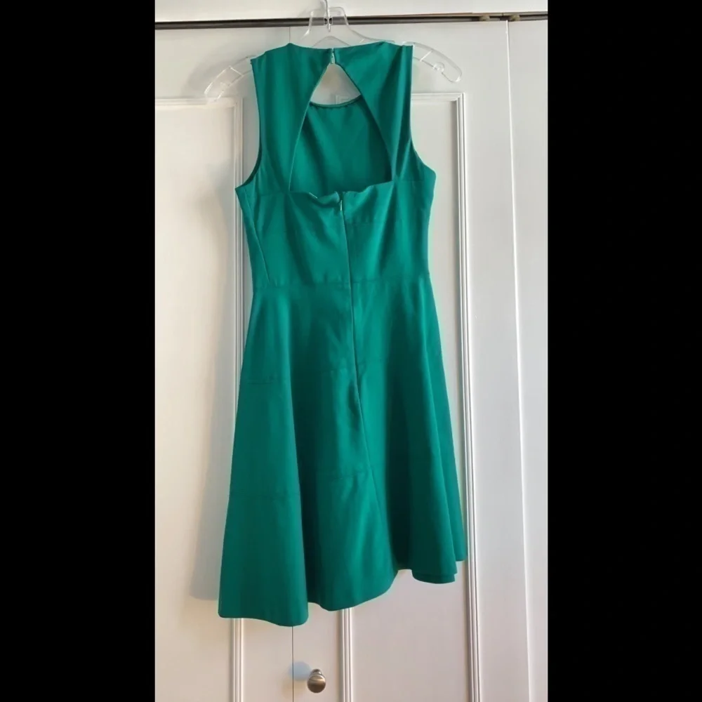 INTERMIX | Dresses | Intermix Green Flare Dress | Poshmark